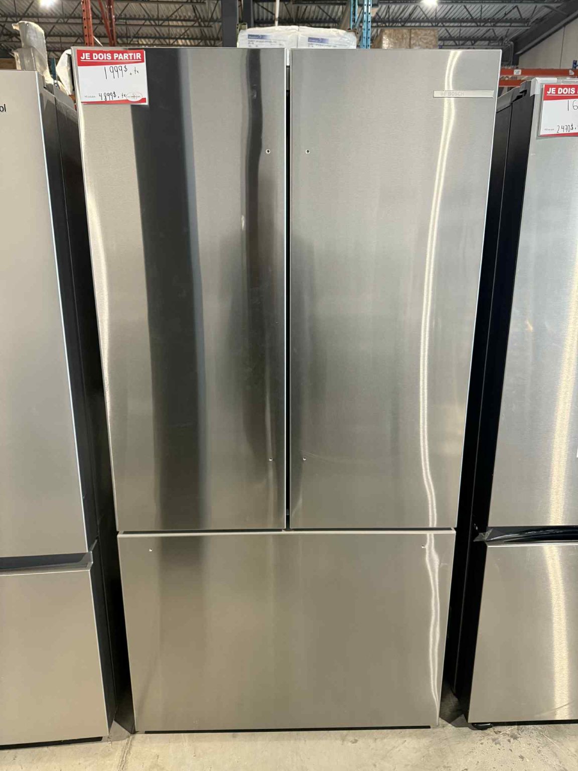 Réfrigérateur Bosch B36CT80SNS - SG Électroméager